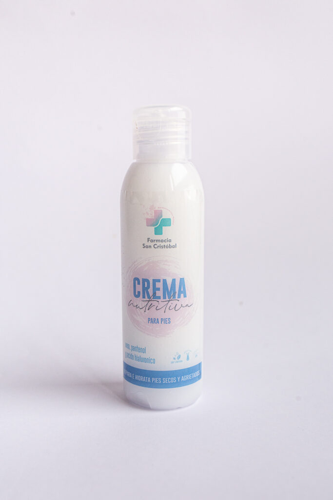 CREMA NUTRITIVA DE PIES – Dermocosmetica Natural